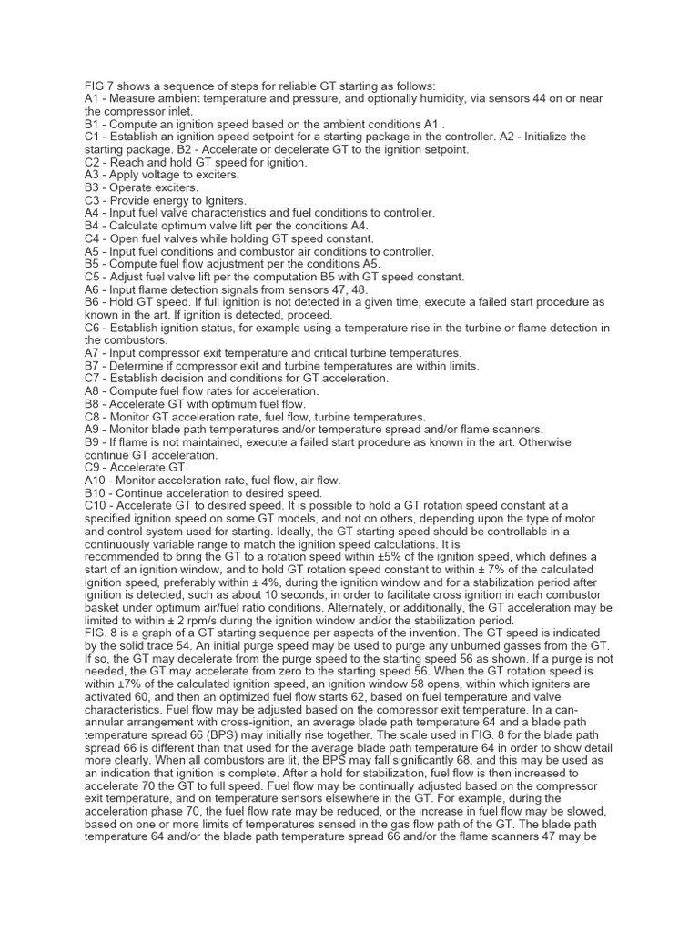 Gas turbine start up | PDF | Combustion | Turbine Gas turbine start up | PDF | Combustion | Turbine