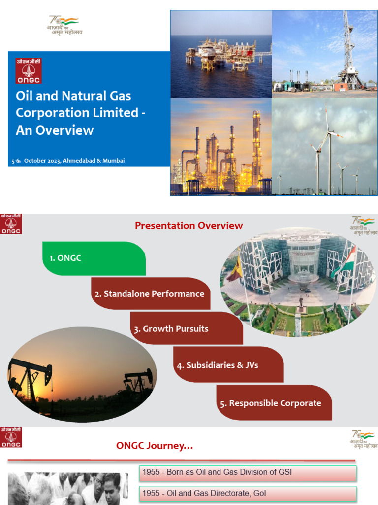 ONGC Overview and Growth Strategies | PDF | Fuel Production | Petroleum