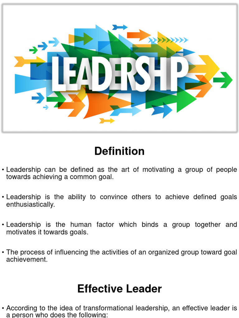 Leadership | PDF | Leadership | Motivational
