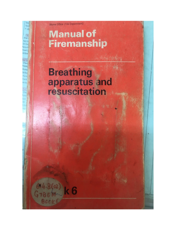 Breathing appartus manuals | PDF
