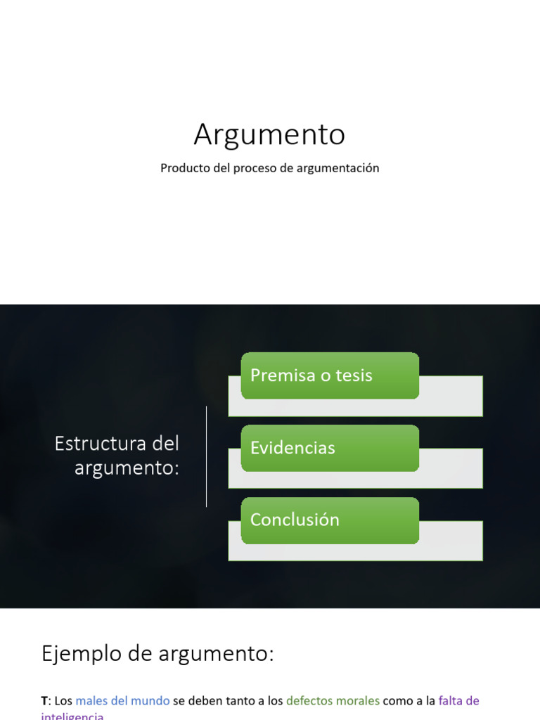 Argumentación - Estructura y Tipos | PDF | Argumento | Razonamiento inductivo
