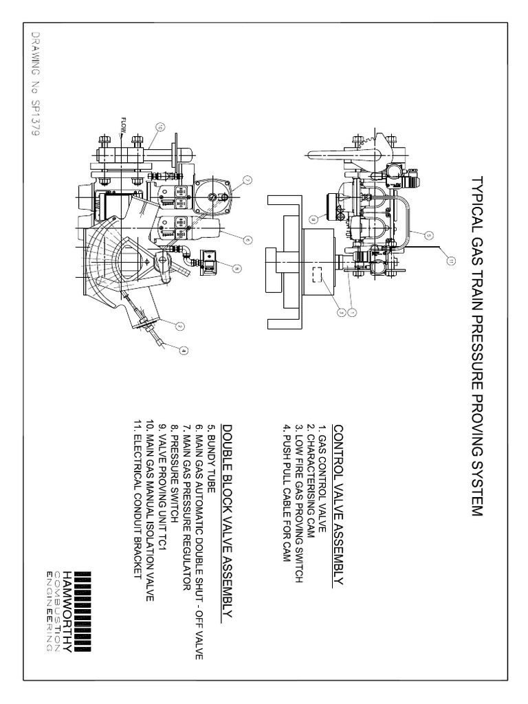SP1379-A Gas Train Assembly | PDF