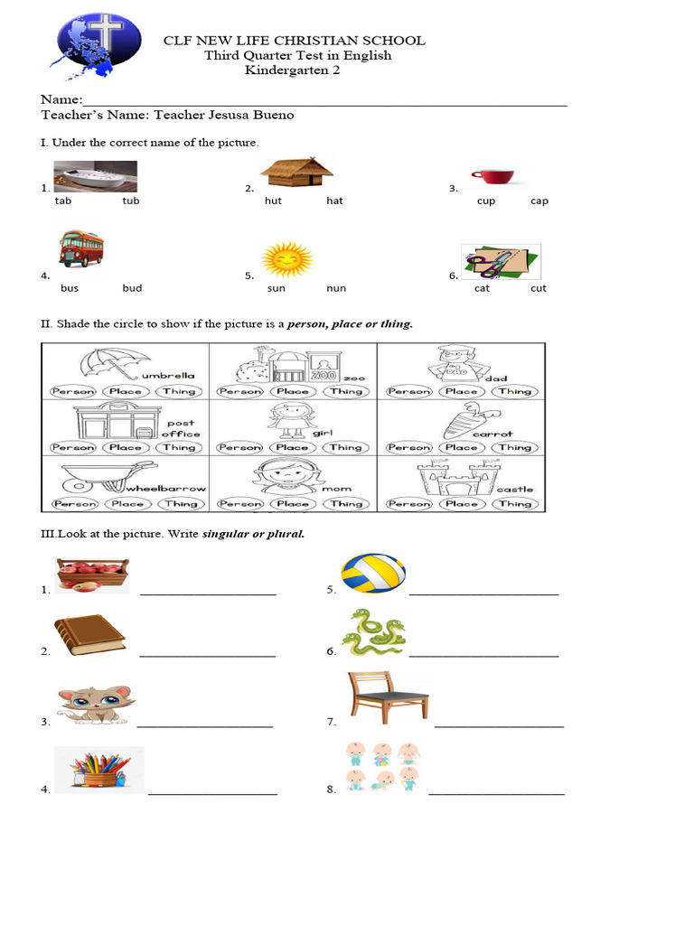 Kinder 2 Done | PDF | Organisms | Agriculture