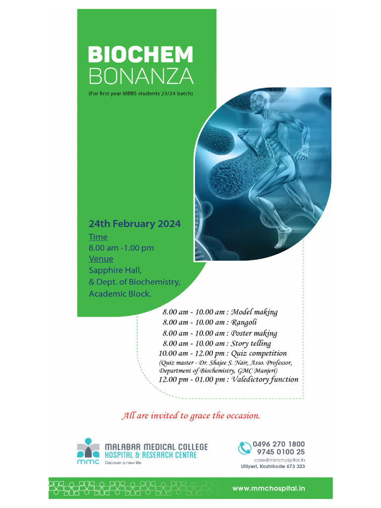 Biochemistry - Brochure - 12 X 22 CM - 01 | PDF