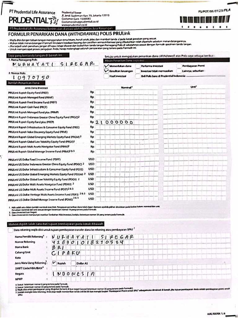 Form Yuhuu | PDF