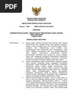 Contoh Kop Surat PKK | PDF