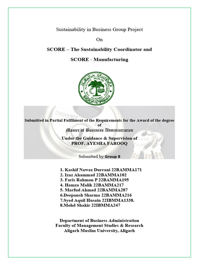 Group 8 STB Group Project SCORE | Download Free PDF | Life Cycle ...