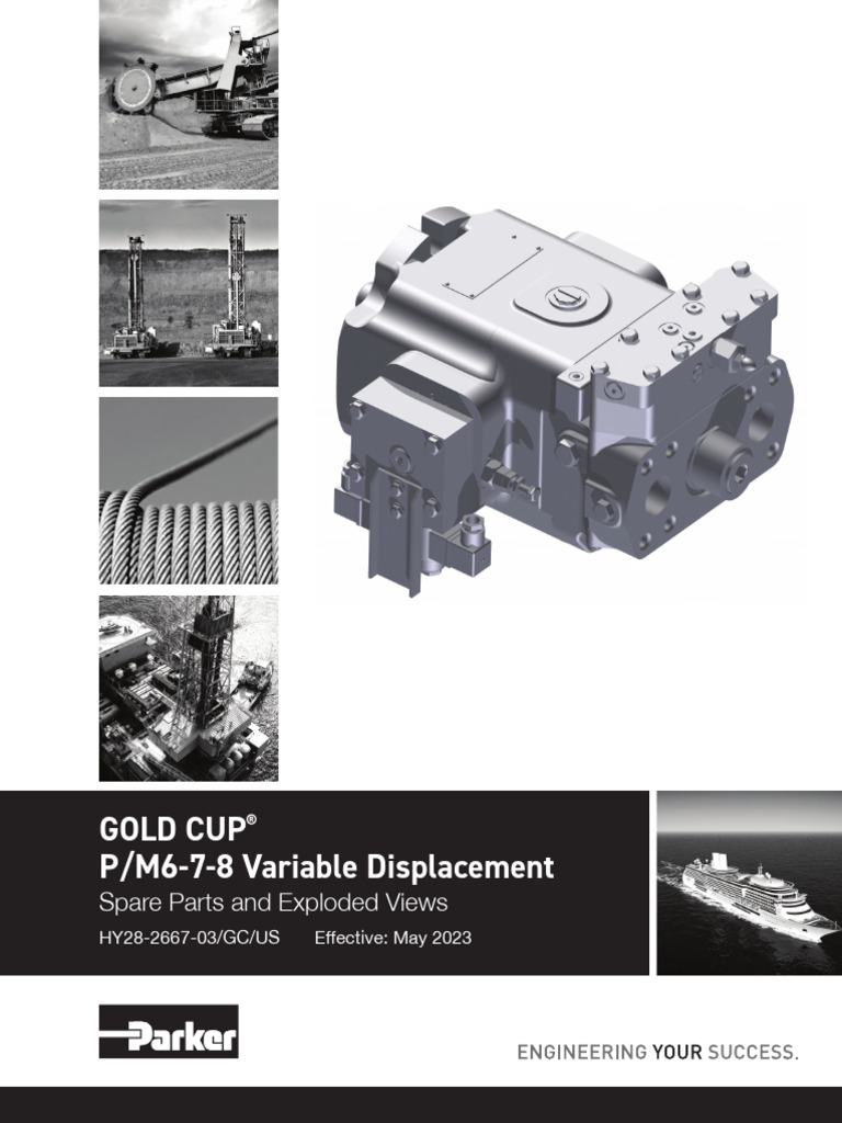 Gold Cup P678 Options Spare Parts Exploded Views HY28266703GCUS | PDF ...