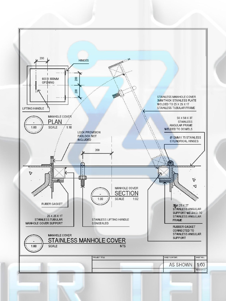 Manhole cover details | PDF