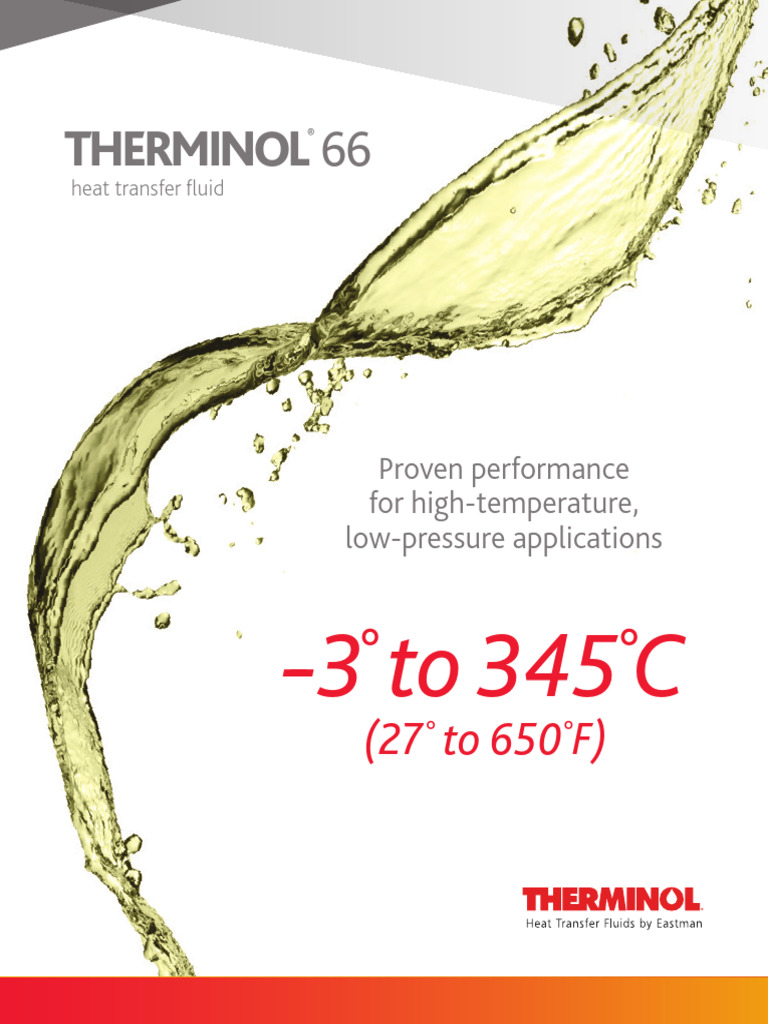 Therminol 66 | PDF | Heat Transfer | Process Engineering