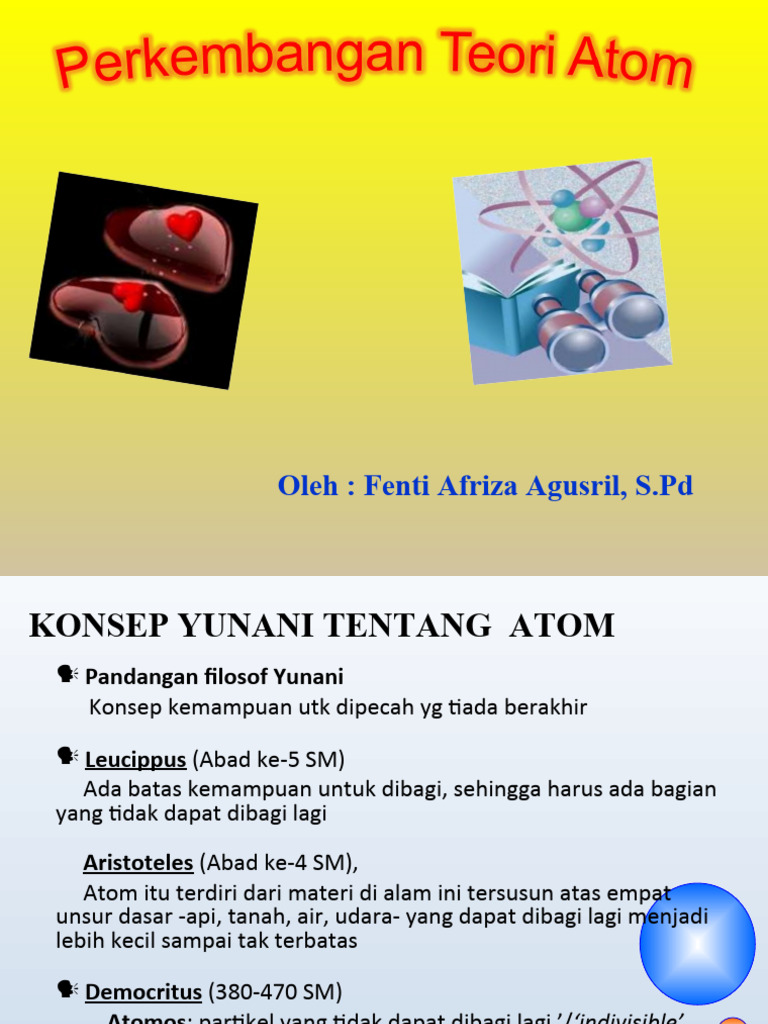 Teori Atom | PDF