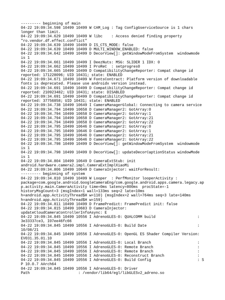 Log Cat 1713787774538 | PDF | Operating System Families | Digital ...