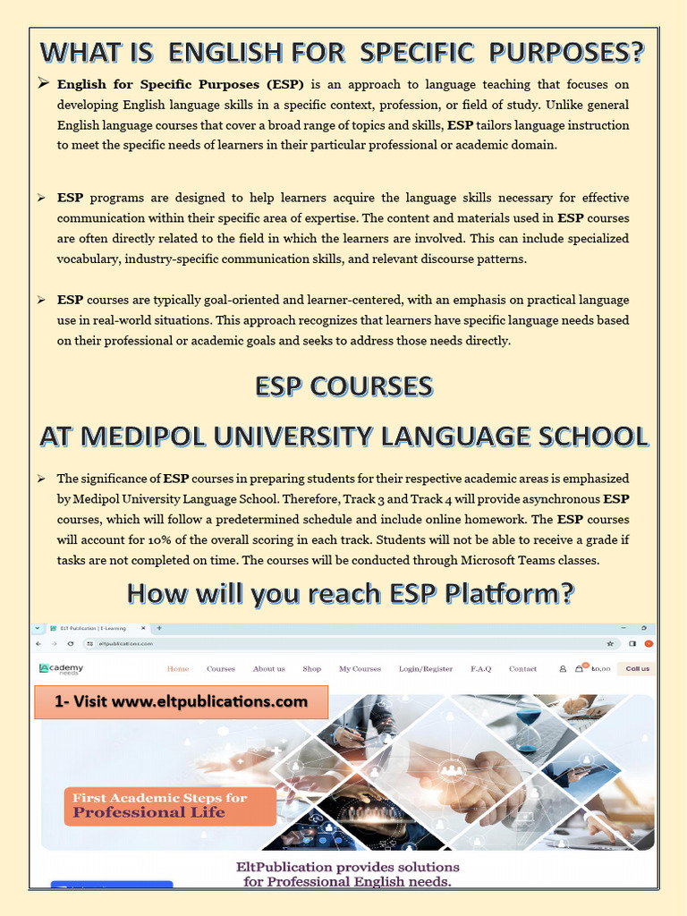 Prep School Esp Courses | PDF | Credit Card | Human Communication