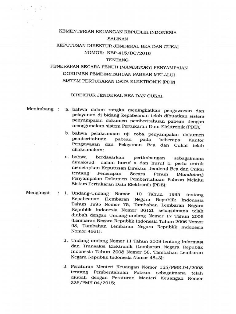 Pertukaran Data Elektronik | PDF