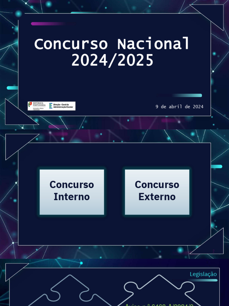 Brochura_DGAE_Concursos_2024 | PDF | Portugal