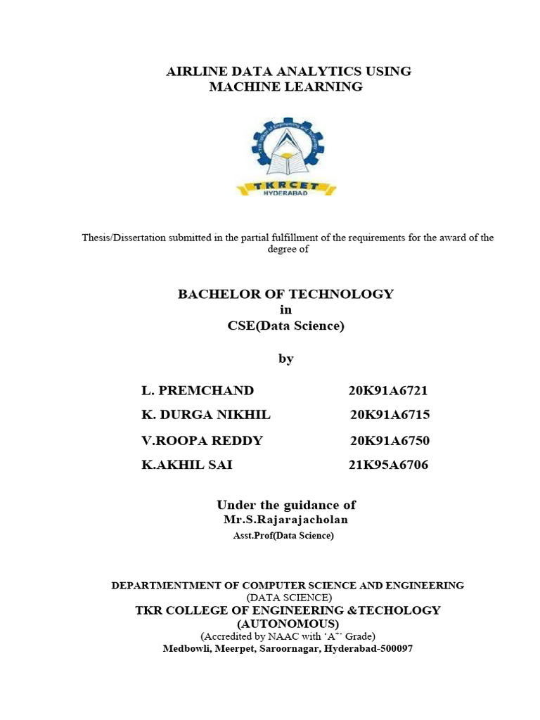 Batch 04 Documentation 1 | PDF | Data Analysis | Machine Learning