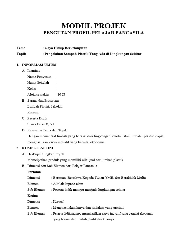 Contoh P5 | PDF