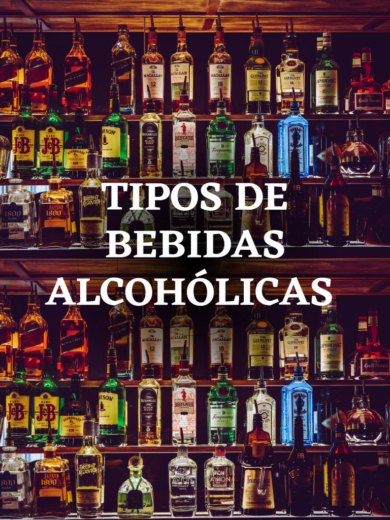 05 Tipos de Bebidas Alcohólicas | PDF | Bebidas alcohólicas | Bebida