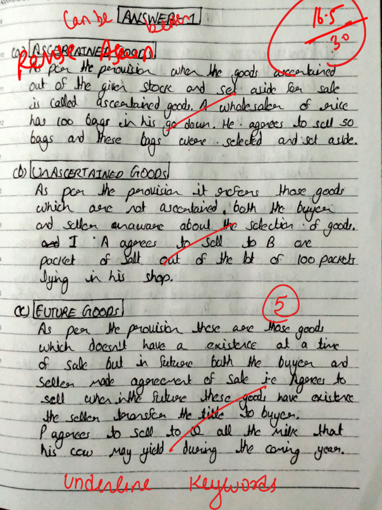 02-11-2023 - 08.00pm - Law - SOGA (Unit 1) Result | PDF