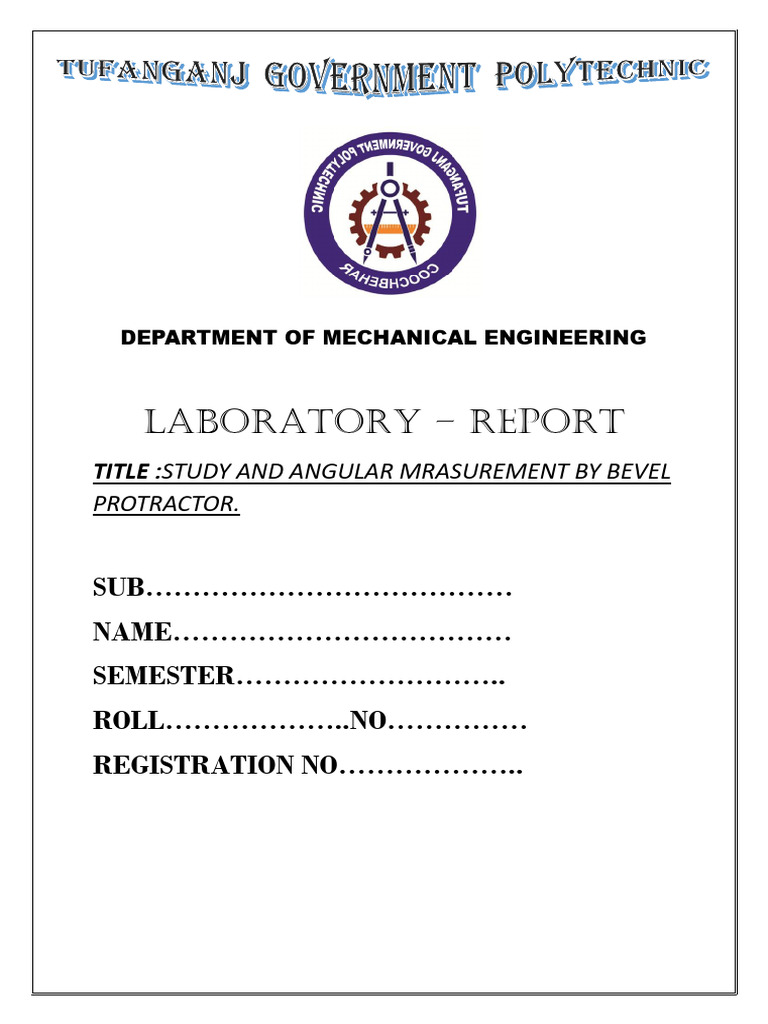Bevel Protractor Measurement Guide | PDF | Science & Mathematics | Computers