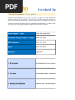Standard Operating Procedure - SOP | PDF | Career & Growth | Business