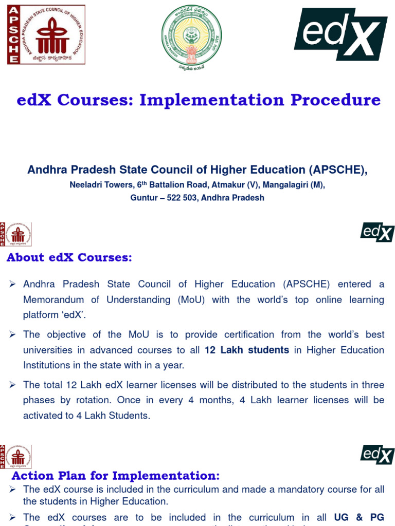 edX-Implementation Procedure | PDF