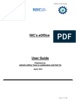 User Manual To Use Eoffice | PDF | Hyperlink | Computing