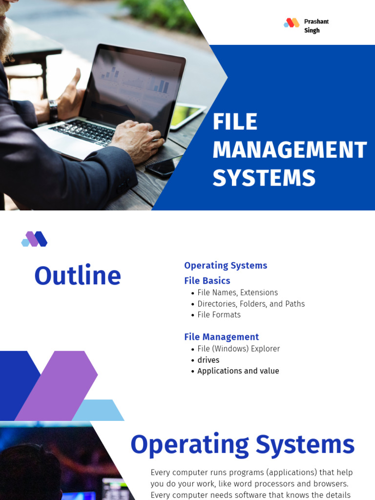 File Management Systems: Singh P Rashant | PDF | Computer File | File ...