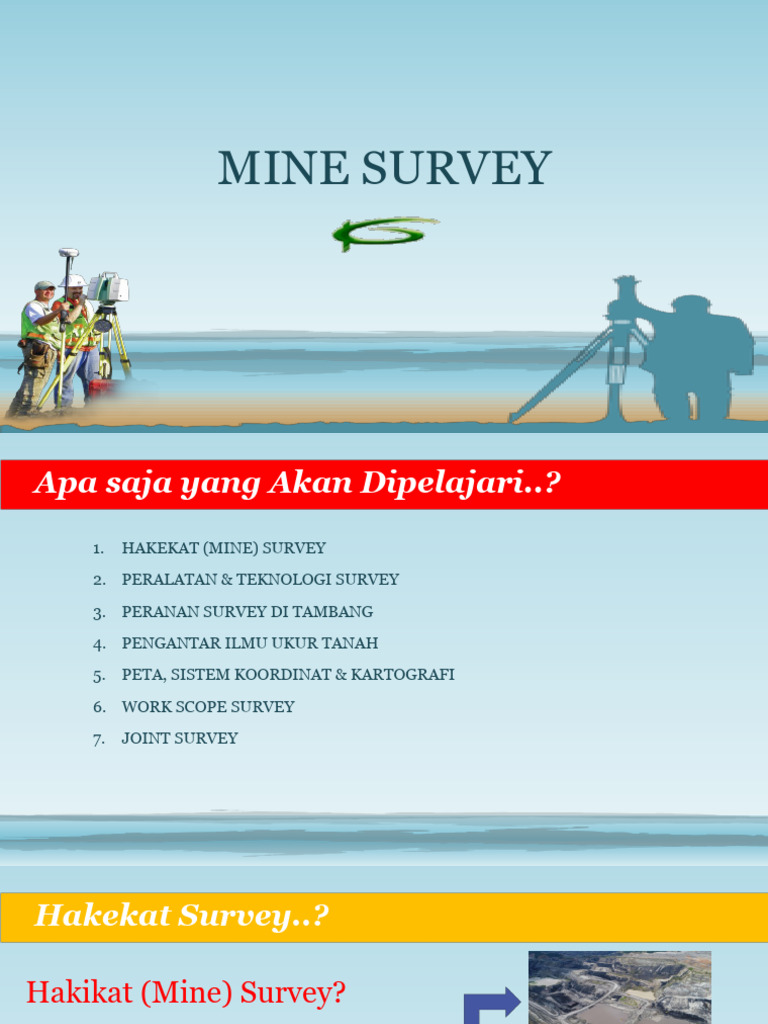 Mine Survey 2021 r2 | PDF