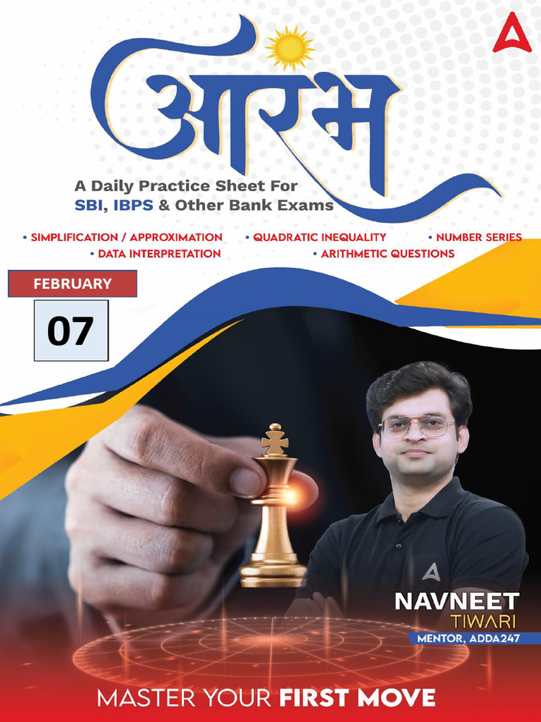 Aarambh 07 Feb (Top 10 Arthmetic Que) | PDF