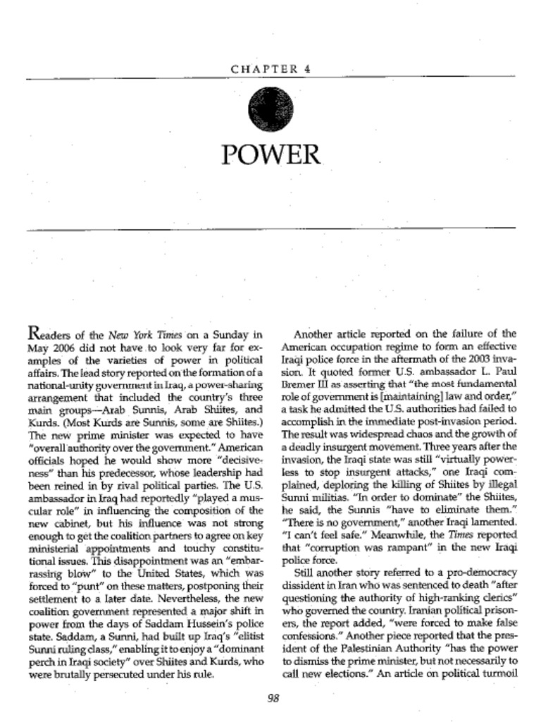 Sodaro Cap. 4 POWER | PDF