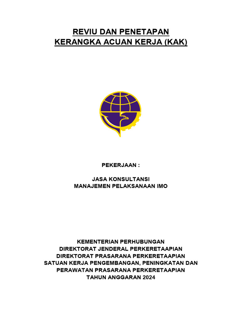 20240126KAK Reviu MANAJEMEN IMO 2024.rev 2.versi 7 Bulan | PDF