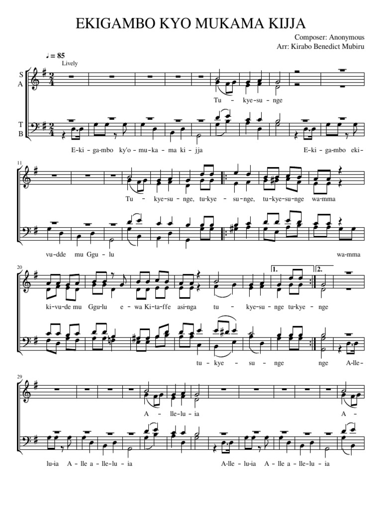 Ekigambo Kyo Mukama Kijja | PDF