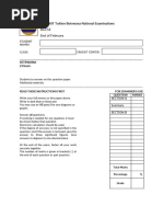 BGCSE Setswana Paper 3 Revision Notes | PDF | Linguistics | Languages ...