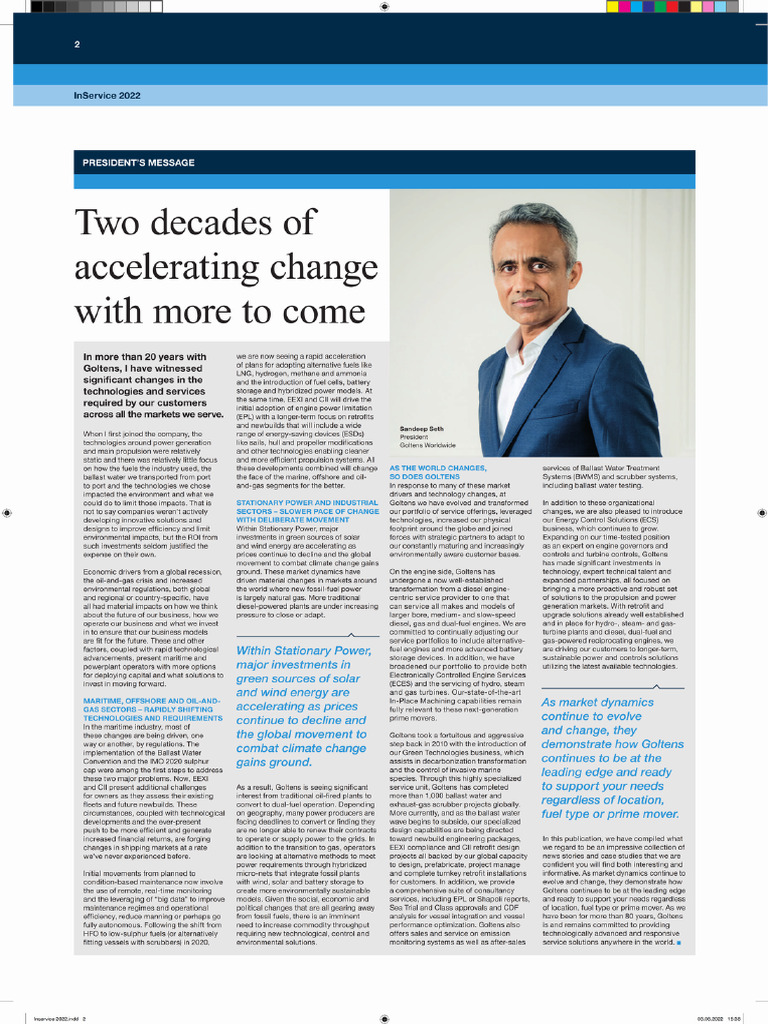 President Message | PDF