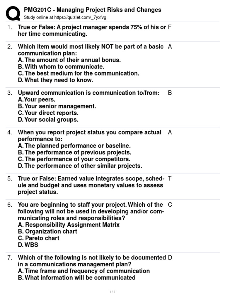 Managing Project Risks and Changes | PDF | Risk | Project Management