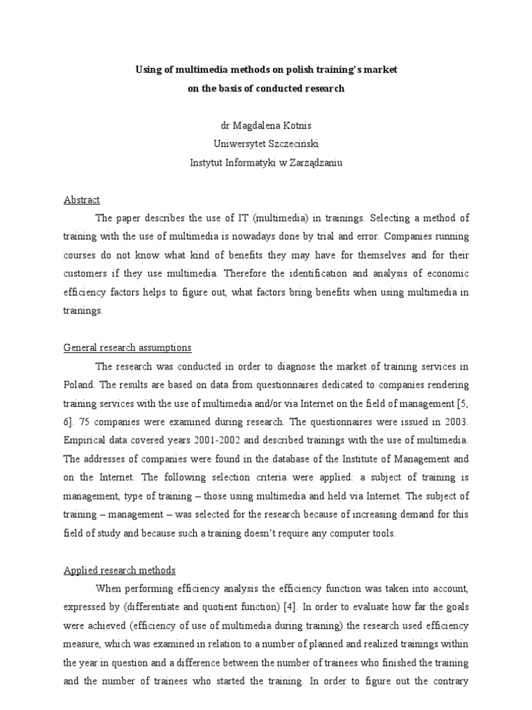 Kotnis | PDF | Educational Technology | Multimedia