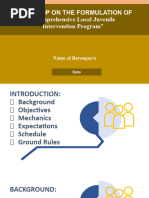 FINAL CBJIP-Presentation | PDF | Evaluation