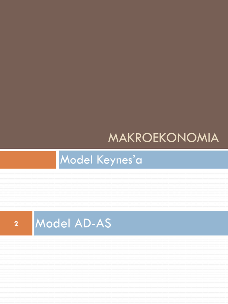 Makro 3.Model Keynesa | PDF
