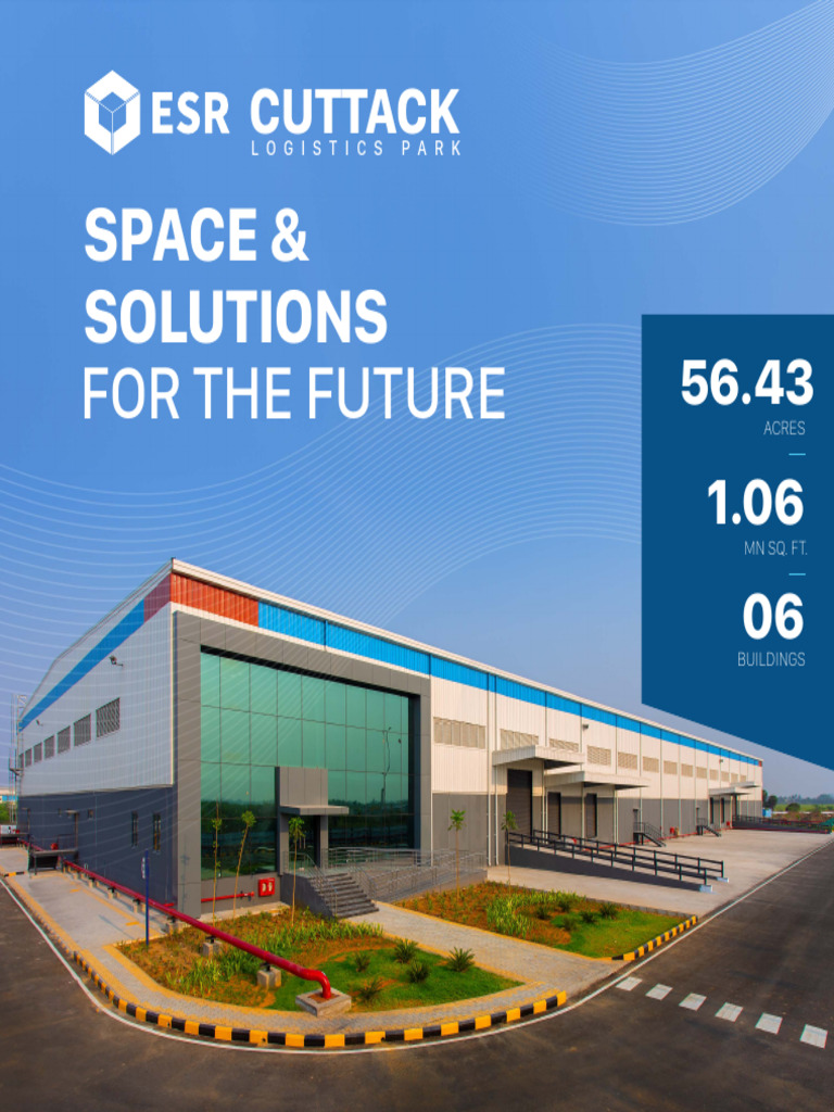 ESR Cuttak Logistics Park Brochure - v4 - 0 | PDF | Waste Management