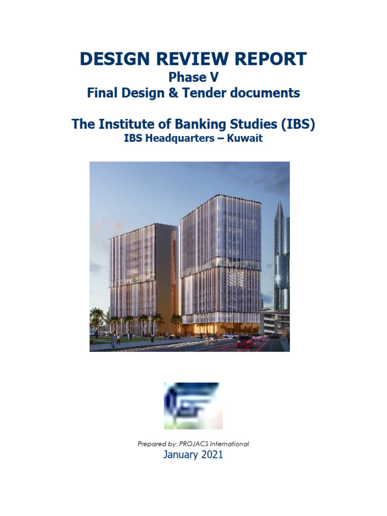IBS Phase IV Design Development Review Report 1-16 (Resize) - 22 | PDF ...