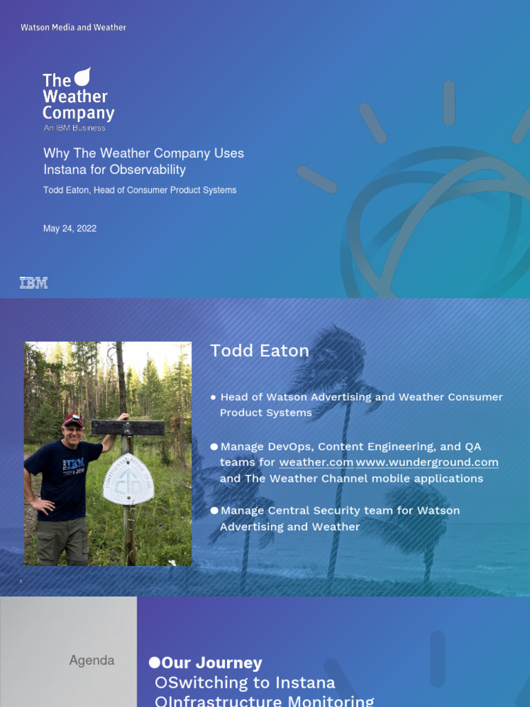 Why The Weather Company Uses Instana For Observability PDF | PDF ...
