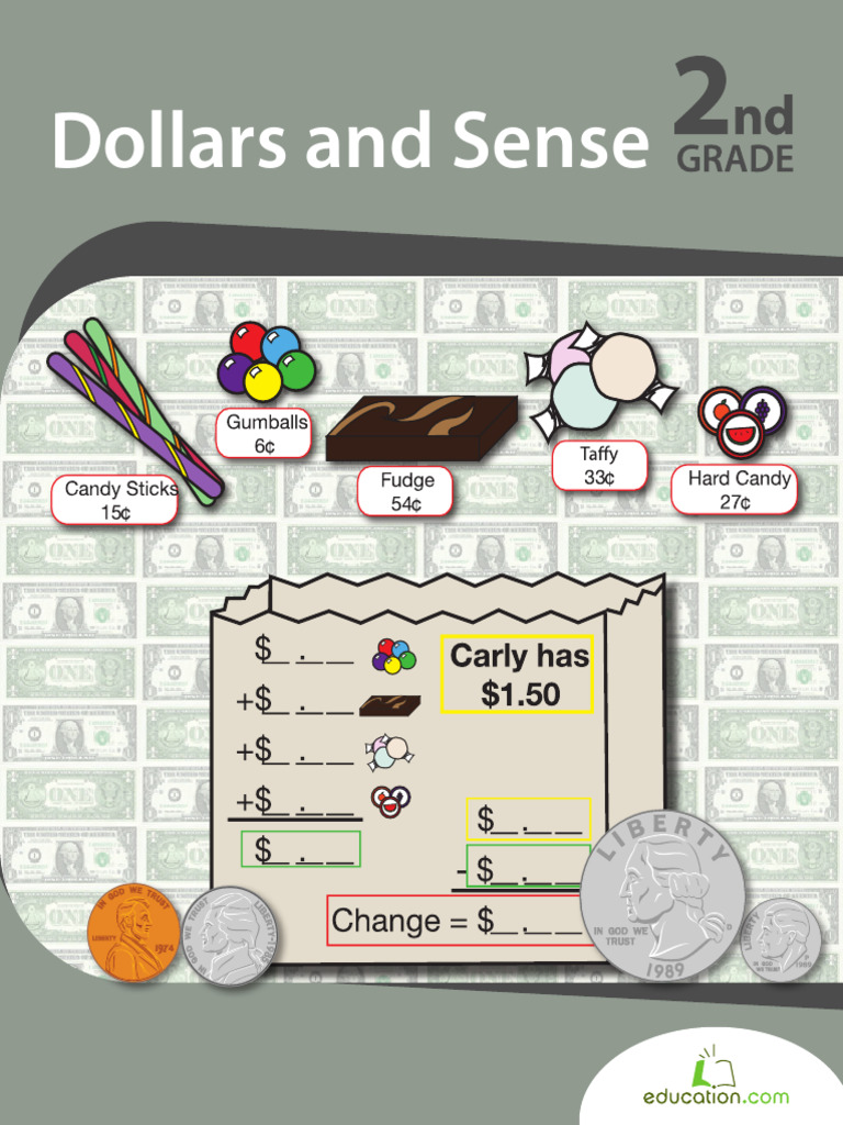 Dollars and Sense Workbook | PDF | United States Dollar | Money