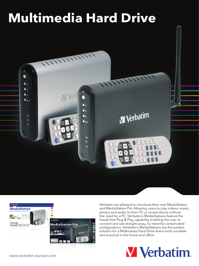 Multimedia HDD Flyer - A4 - 6.HR | PDF | Digital Audio | Multimedia