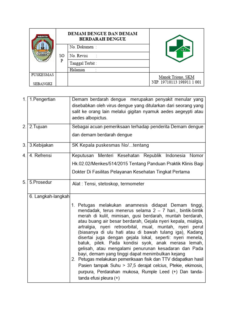 Demam Berdarah | PDF