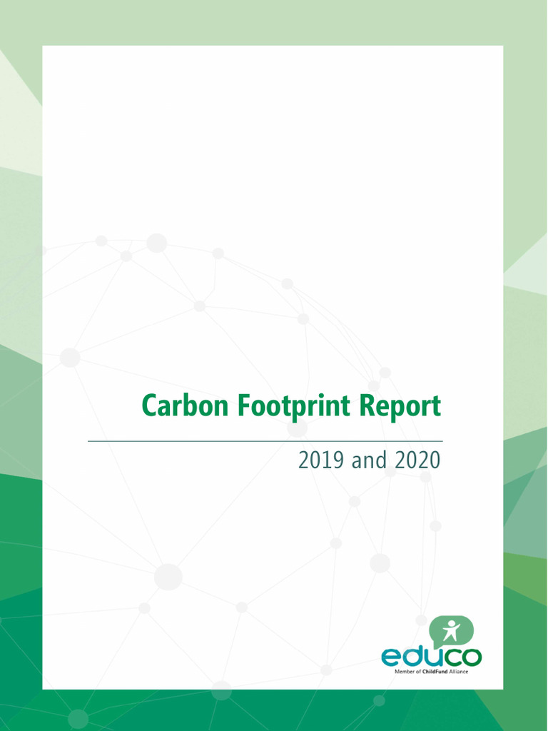 Carbon Footprint Report 2019 2020 | Download Free PDF | Carbon ...