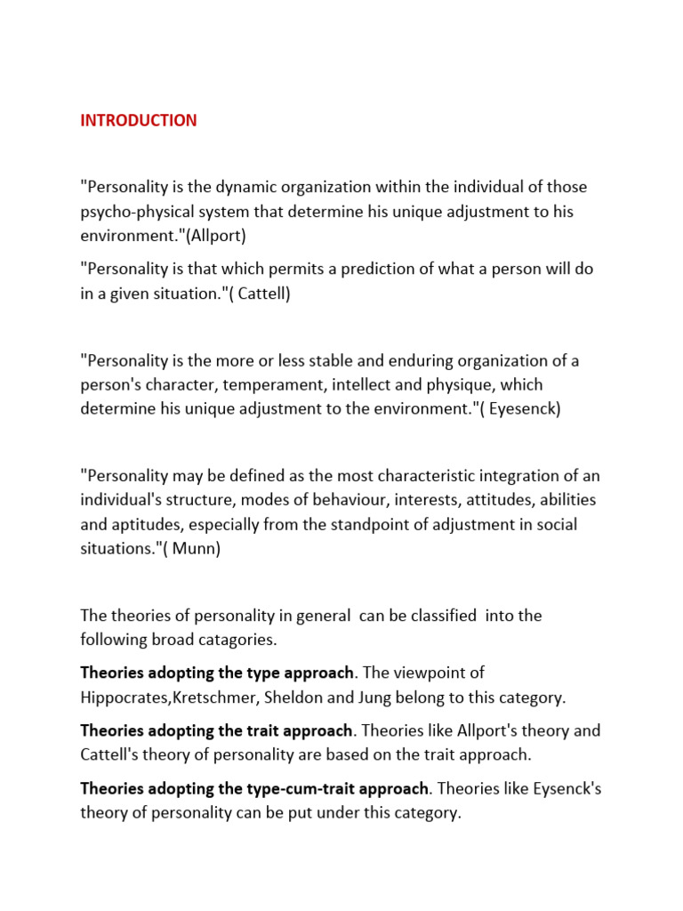 Kiei Full Write Up With Introduction-Converted-1 | PDF | Extraversion And Introversion ...