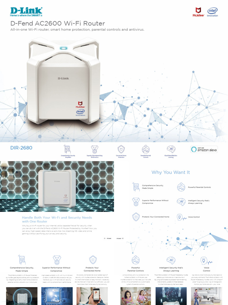 DIR-2680 Reviewers Guide - McAfee Protection - AU - 3 - Feb27 | PDF ...