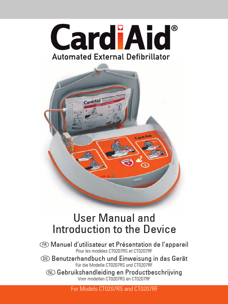 CardiAid CT0207RS/RF User Manual | PDF | Equipment