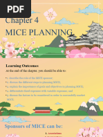 Chapter 4 MICE Planning | PDF | Classroom